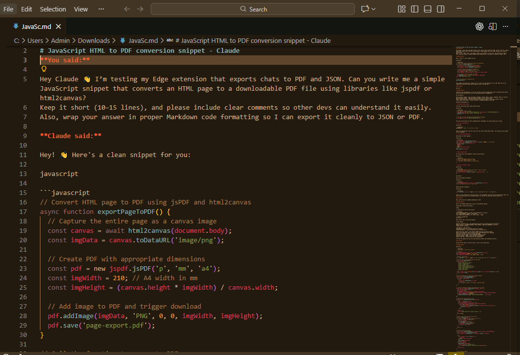 AI Chat Exporter Pro - Export AI Chats to PDF & DOCX